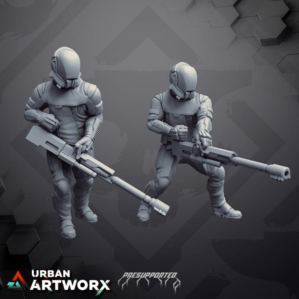 Tabletop Miniaturen - Skullforge Studios - Imperial Janissaries Gunner