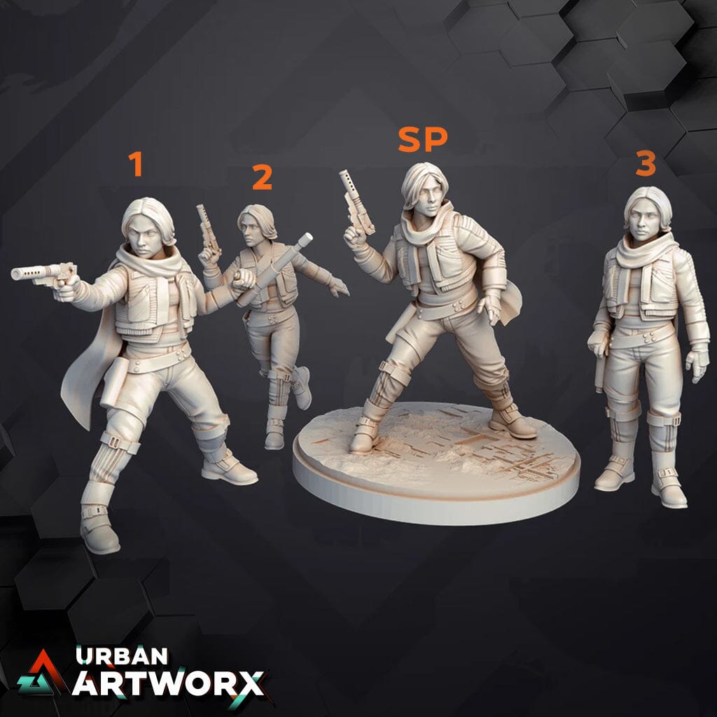 Tabletop Miniaturen - Skullforge Studios - Rogue Saboteur- Shatterpoin