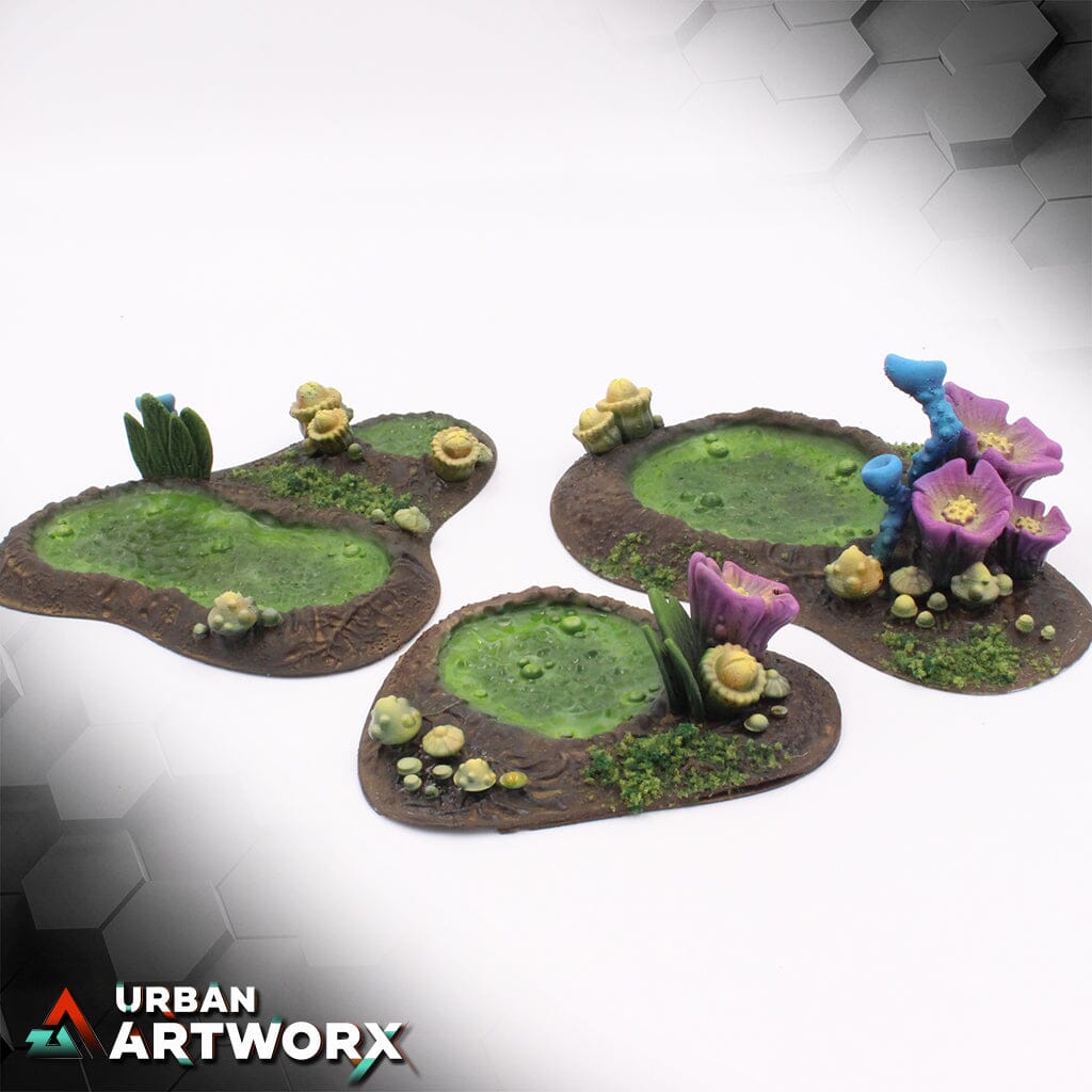 Tabletop Gelände - Imperial Terrain - Alien Plants Swamps