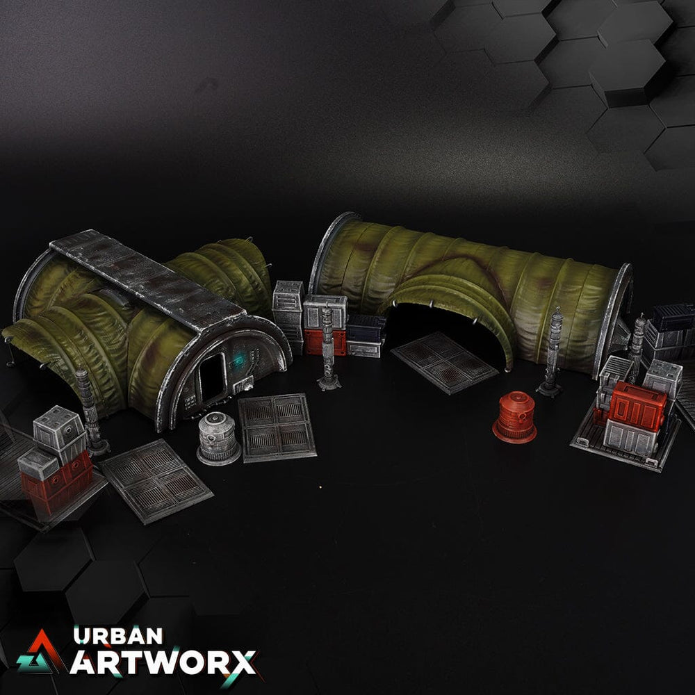 Tabletop Gelände - Imperial Terrain - Command Post Bundle