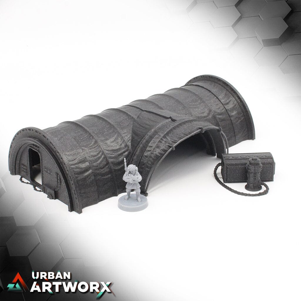 Tabletop Gelände - Imperial Terrain - Command Post - Supply Section